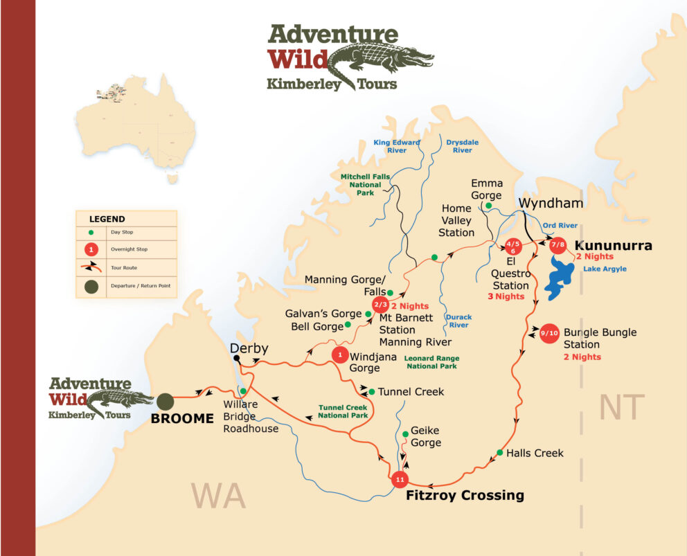 Kimberley Adventurer Tour - Gibb River Road & Bungle Bungles